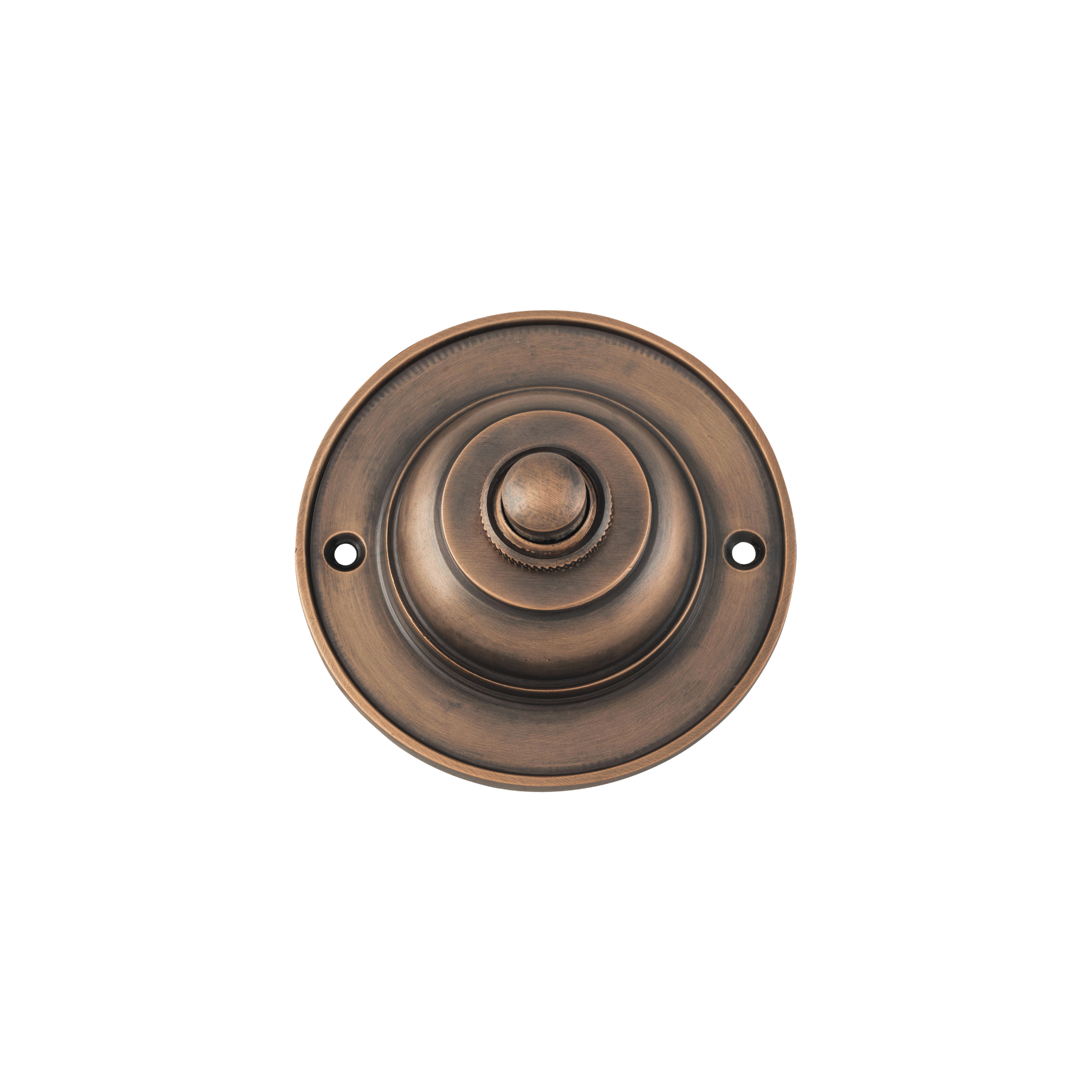 Bell Push Round Antique Brass – The Renovation Shop