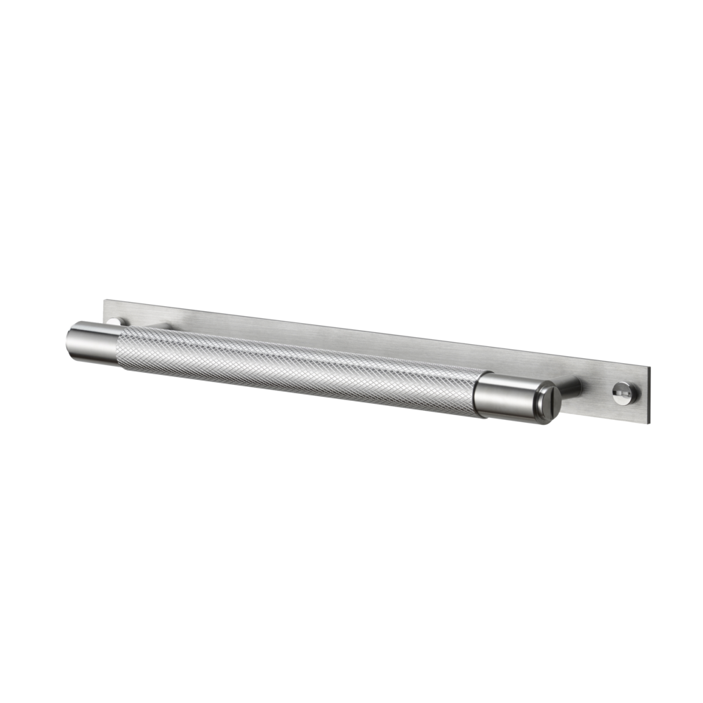 Pull Bar / Plate / Cross / Steel / Medium – The Renovation Shop