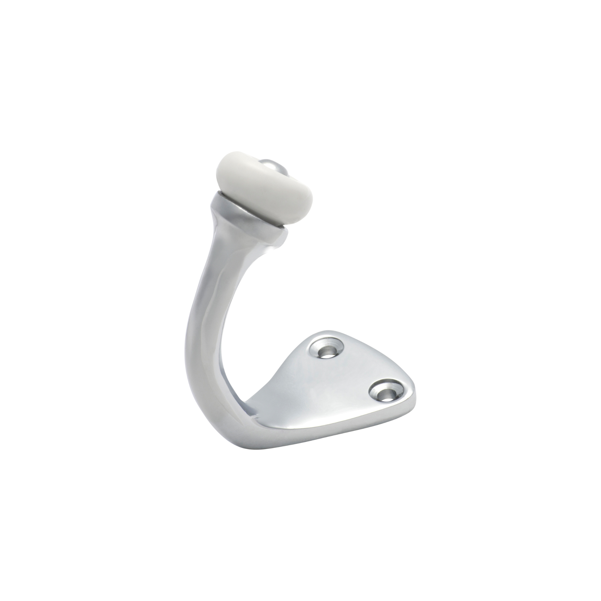 Robe Hook - Porcelain Tip Polished Chrome – The Renovation Shop