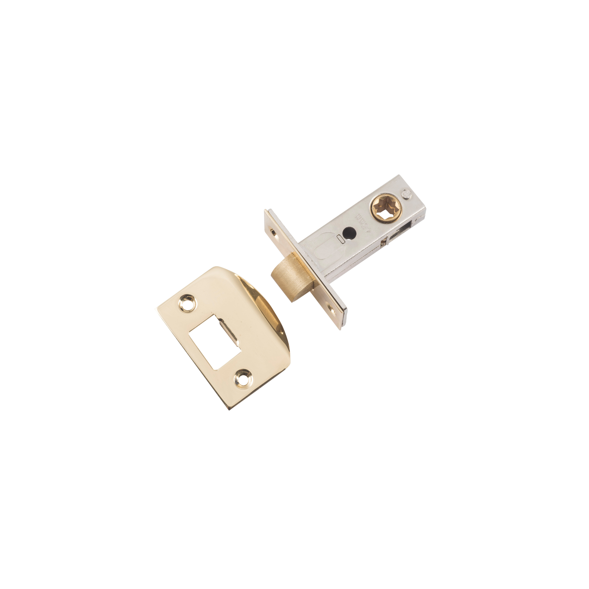 Tube Latch - Split Cam Polished Brass 45mm – The Renovation Shop